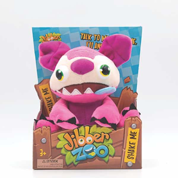 ג'יבר זו Jibber zoo בובת פרווה מדליקה! | להיט צעצועים ומתנות