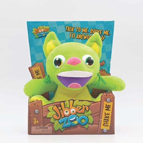 ג'יבר זו Jibber zoo בובת פרווה מדליקה! | להיט צעצועים ומתנות