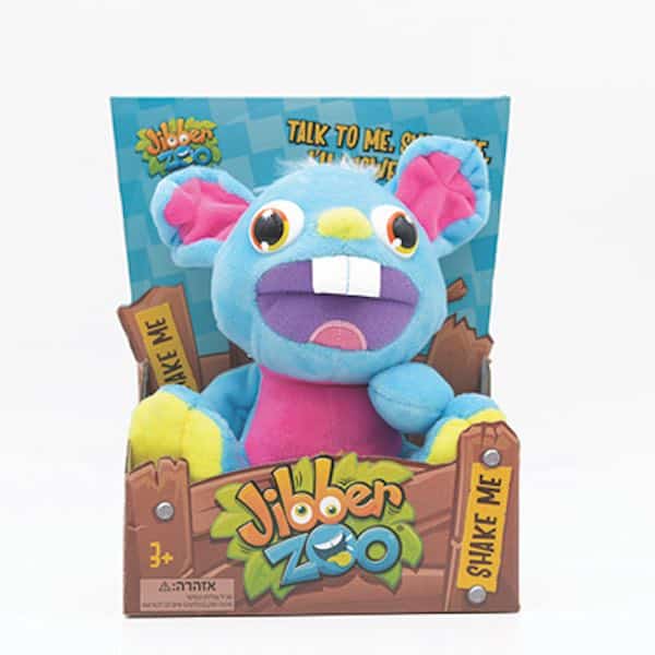 ג'יבר זו Jibber zoo בובת פרווה מדליקה! | להיט צעצועים ומתנות