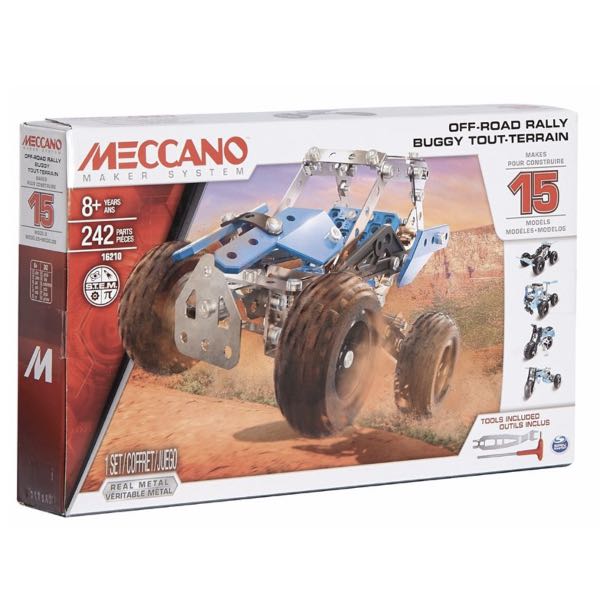 מארז מיוחד 3 ערכות מכנו שונות - 641 חלקים - MECCANO | להיט צעצועים ומתנות